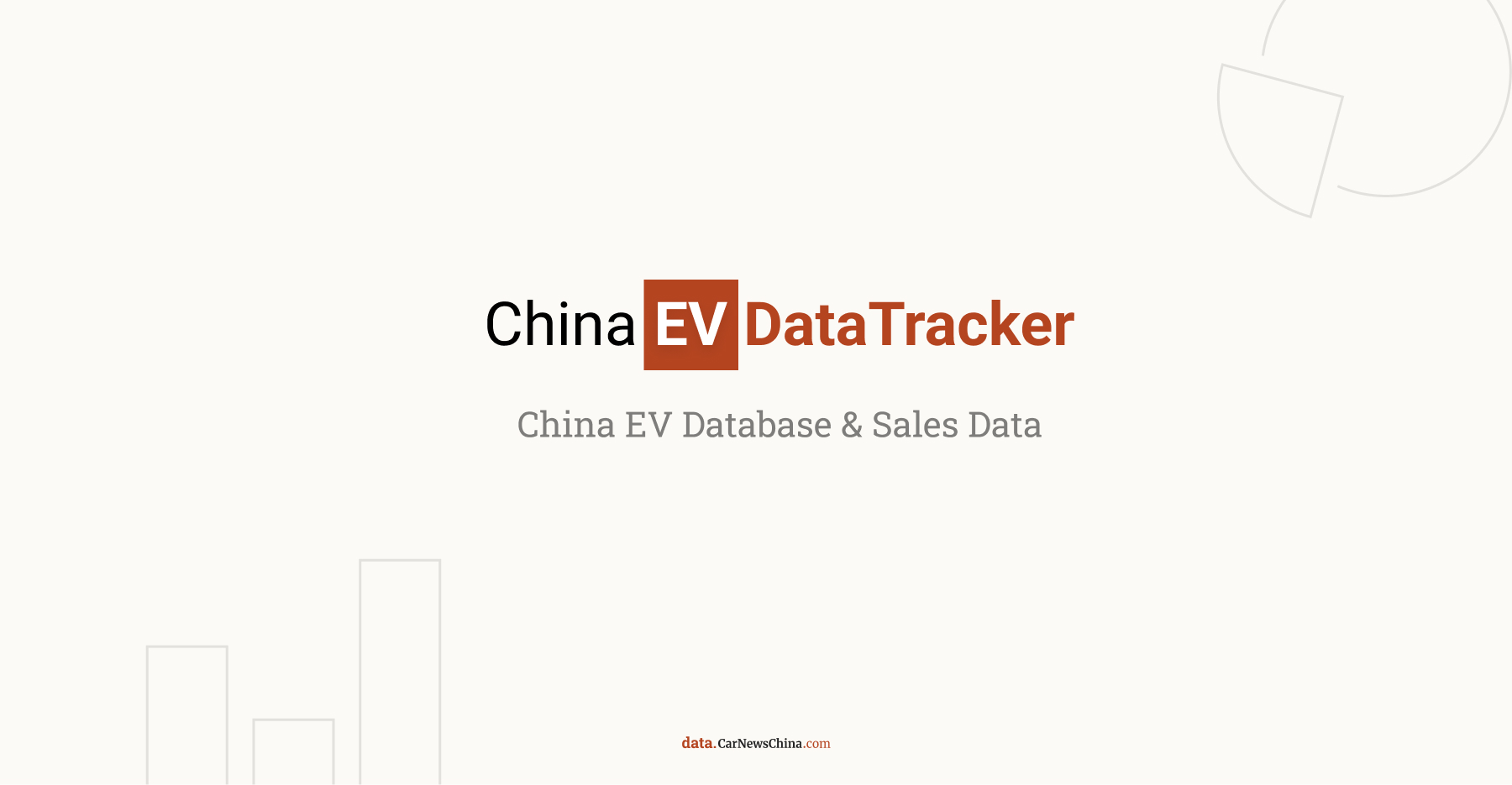 Daily updated database of Chinese EVs and sales data. | Data ...